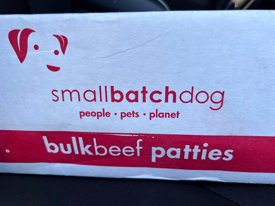 Smallbatch, Bulk Patties, 18 Pounds - Beef – Houston Raw Pet Food